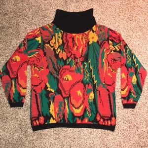 Vintage | Sweaters | 8s Vintage Tomato Sweater | Poshmark